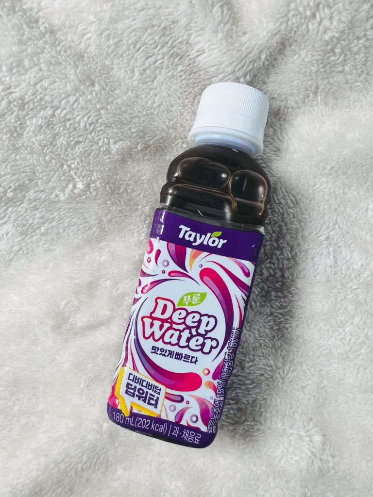 Taylor Deep Water（ディープウォーター）本当に効果ある？実際に飲んでみた - Korea Diary